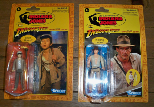 Indiana Jones Temple of Doom - Kenner Disney Hasbro - Figure Set (2 ...