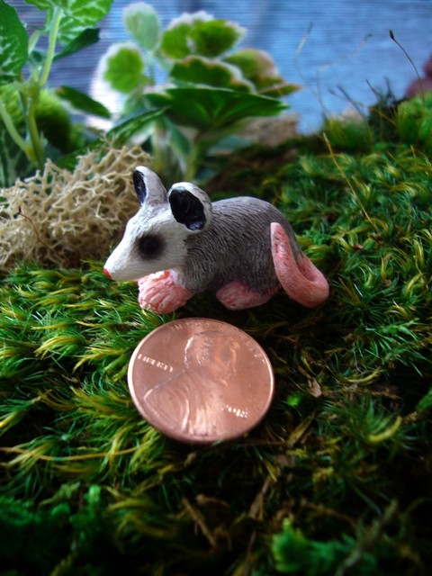 Mini Opossum Go 17764 Miniature Fairy Garden for sale online | eBay
