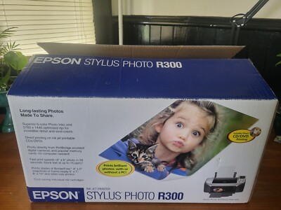 Epson Stylus Digital Photo Inkjet CD/DVD Printer R300 10343848818 | eBay