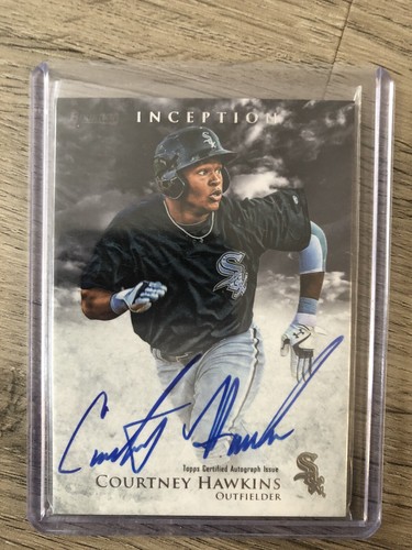 COURTNEY HAWKINS 2013 BOWMAN INCEPTION AUTO ROOKIE RC WHITE SOX | eBay