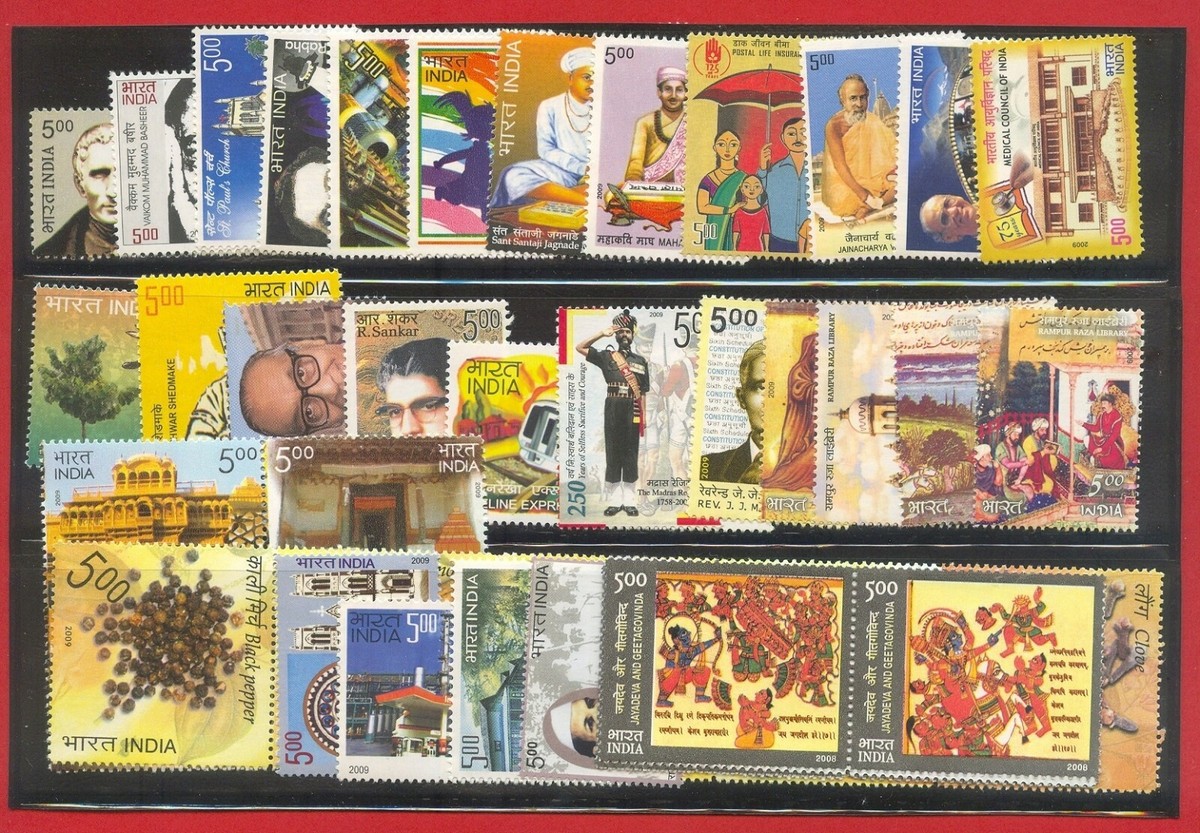 Indian Stamps 2009