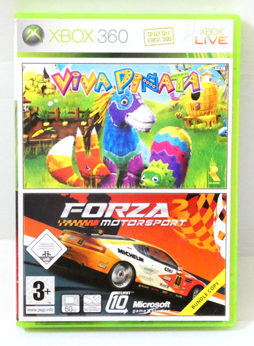 VIVA PINATA + FORZA 2 MOTORSPORT BUNDLE COPY JEU CONSOLE XBOX 360 ...