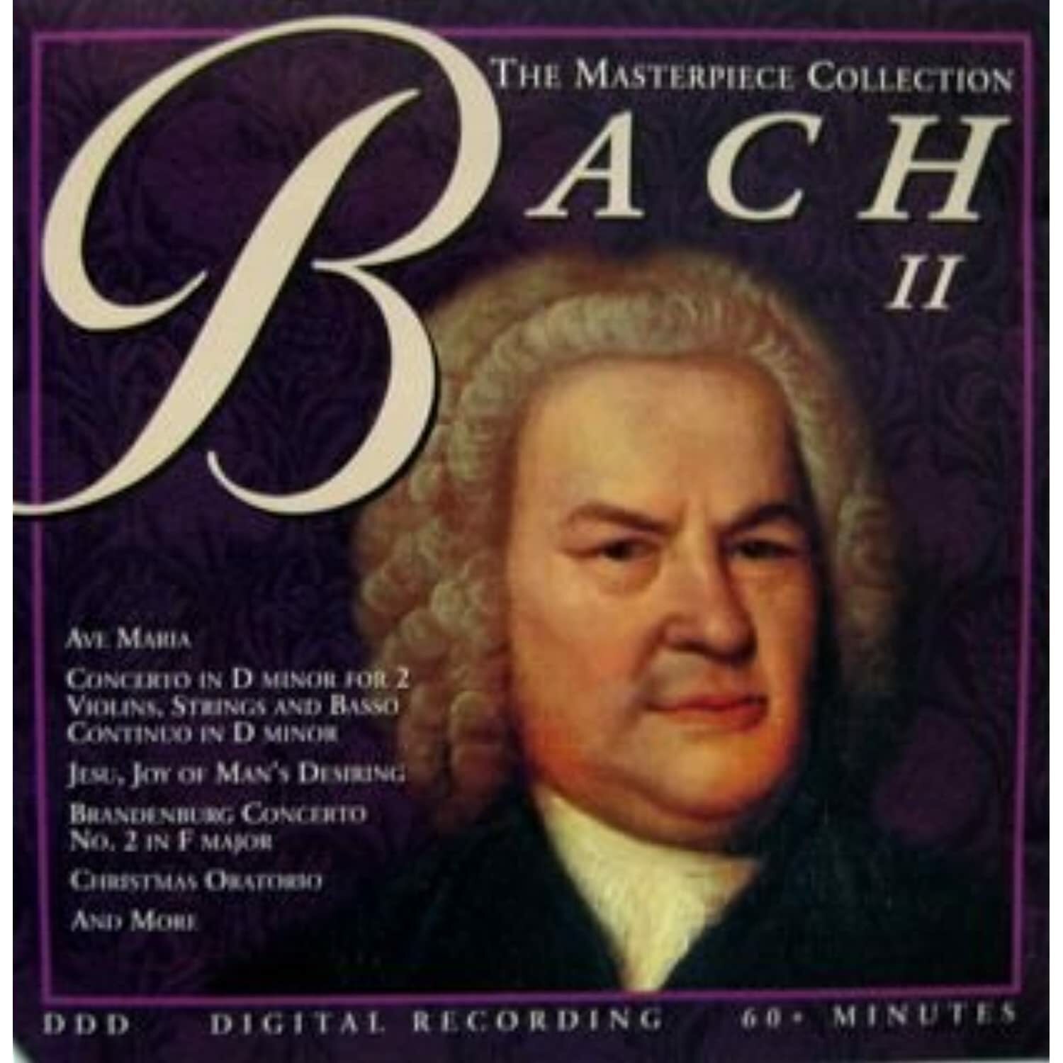 The Masterpiece Collection: Bach, Vol. 2 (CD, Unison) for sale online ...