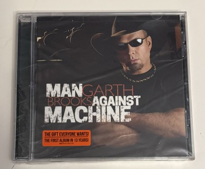 Garth Brooks Man Against Machine Audio CD NEW Sealed NOS Hype Sticker ...
