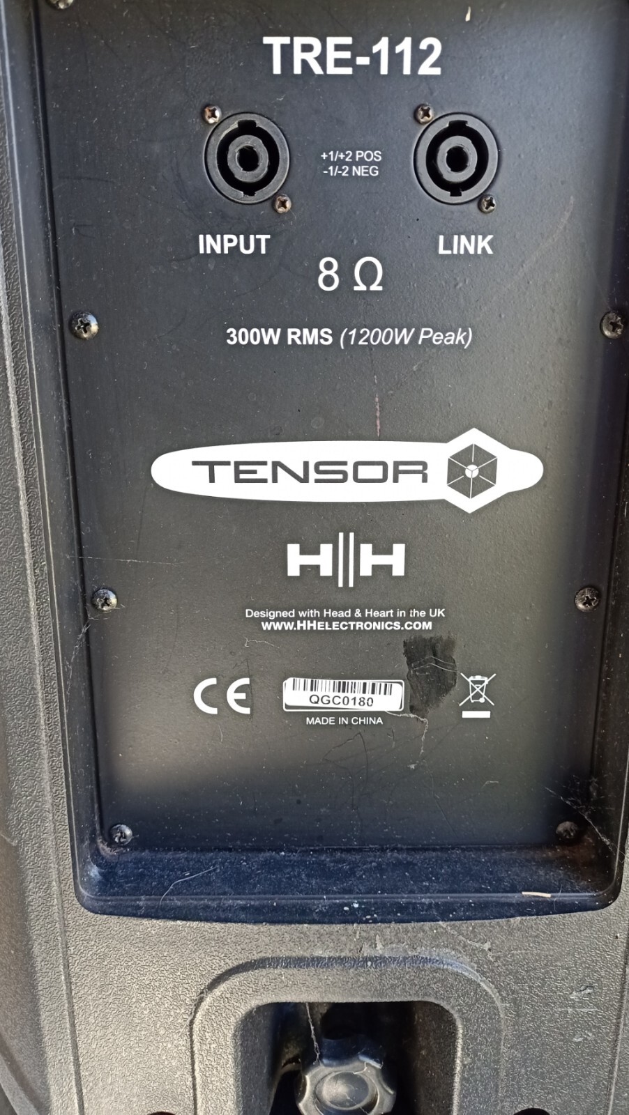 2 X HH Tensor Passive 12" Speakers | eBay Australia