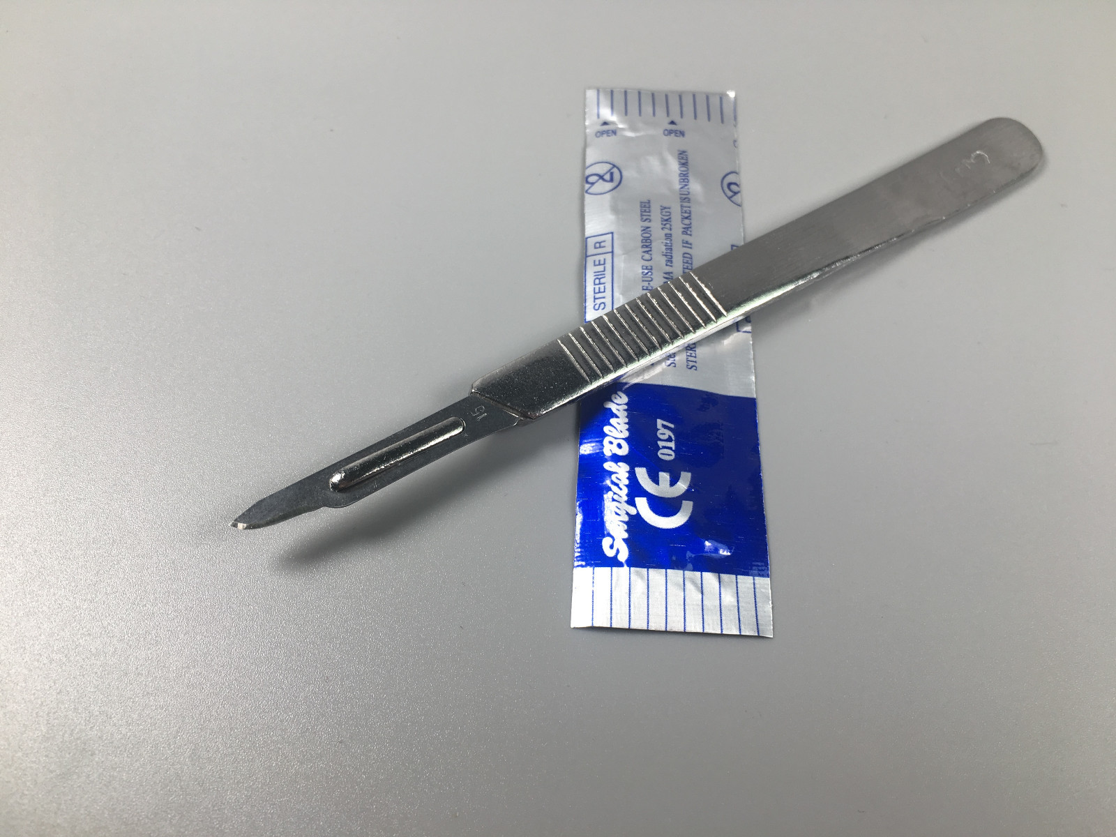 Medical Surgical Scapel Handle Stainless 3# *1 PCS ... Blades 15# 50PCS ...