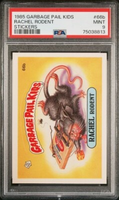 1985 Garbage Pail Kids Original Series 2 GPK OS2 Rachel Rodent #66b ...