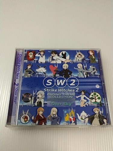 Japan Anime STRIKE WITCHES Ending Theme Collection Over Sky CD Last one ...