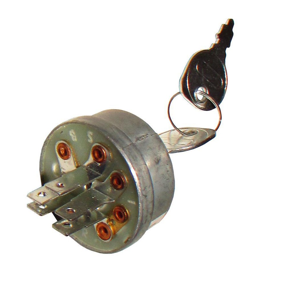Ignition Key Switch and Keys For Jacobsen 129746 129846 Fits HF-5 Turf ...