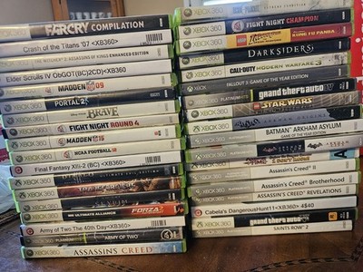 Lot Of 41 Xbox 360 Games (Combo Packs Included) All Very Good Games | eBay
