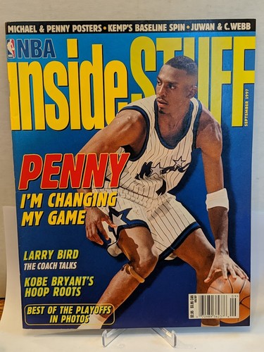 Nba Inside Stuff Magazine Penny Hardaway Cover Sept 1997 | eBay