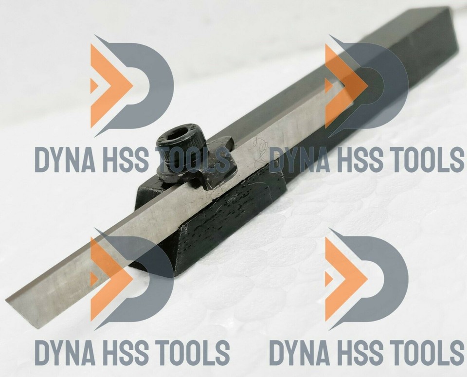 Mini Lathe Parting Cut Off Tool Holder 10mm Shank +2x HSS Bit UNIMAT ...