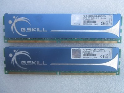 8GB DDR2 RAM 800 MHz PC2-6400 2 x 4GB G.SKILL F2-6400CL5S-4GBPQ | eBay.de