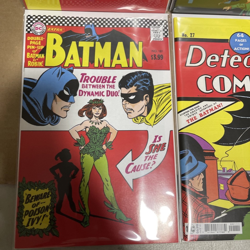 Batman Facsimile Set #1 #5 #181 & Detective 27 Set NM 2022 - 2023 | eBay