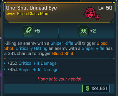 Borderlands 4 • Legendary COMs • VEX One-Shot Undead Eye 3 • Lvl 50 ...