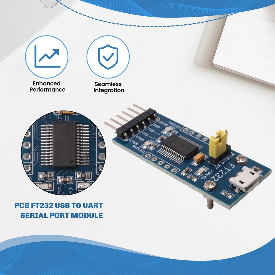 FT232 USB UART Board Interface USB to UART Serial Port Module FT232RNL ...