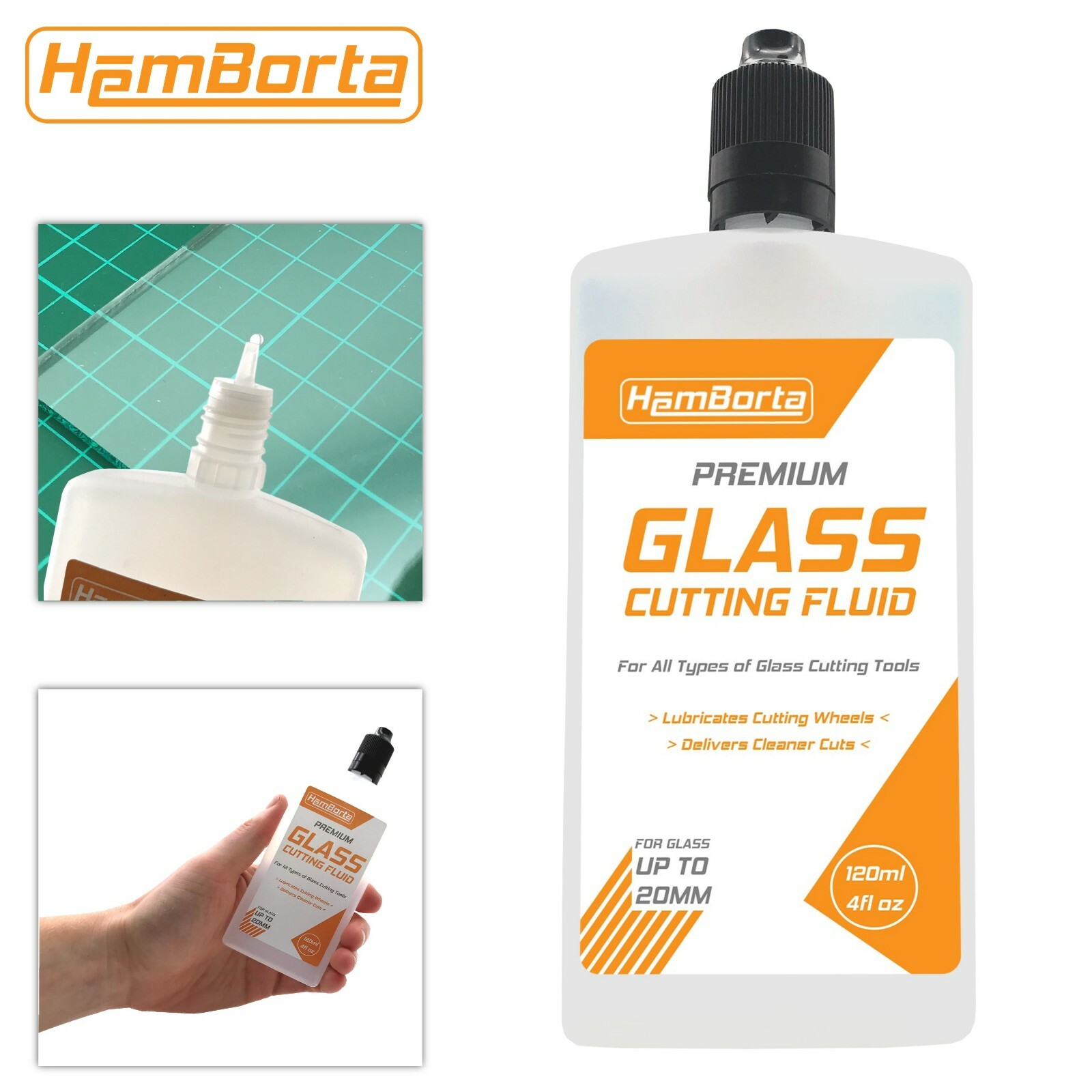 Glass Cutter Oil HemBorta 120ml Professional Glass Cutting Oil Fluid ...