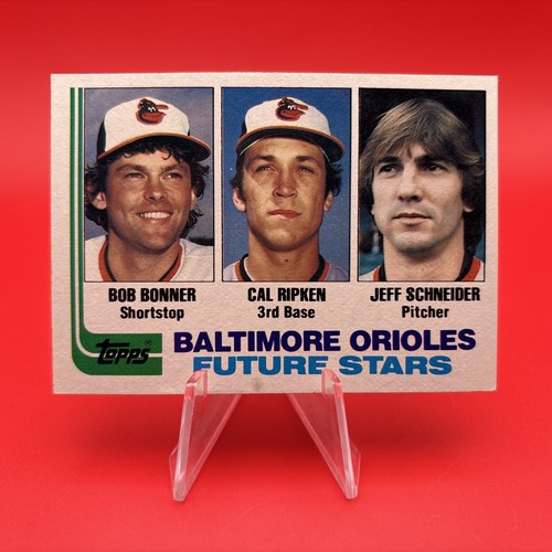 1982 TOPPS #21 ORIOLES FUTURE STARS CAL RIPKEN JR ROOKIE RC HOF | eBay