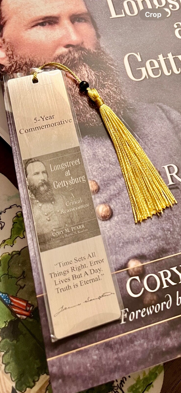 “Longstreet at Gettysburg” - 5-Year Commemorative Bookmark | eBay