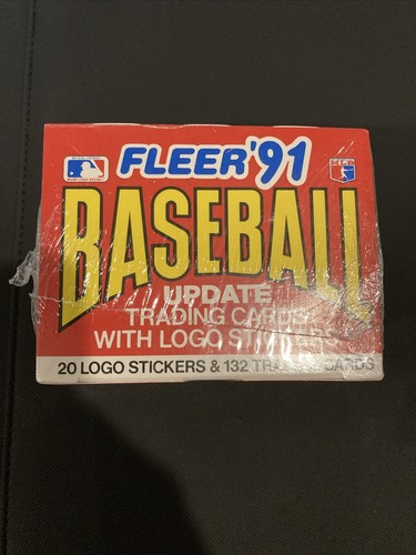 1991 Fleer Update Baseball Complete 132 Card Factory Sealed Set + Logo ...