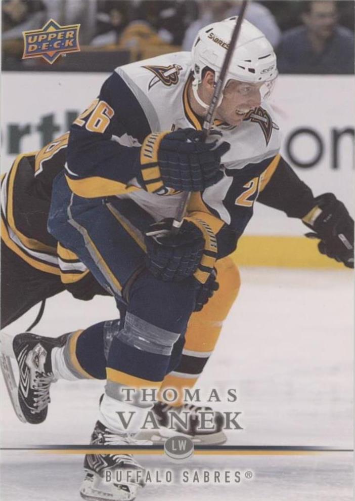 2008-09 Upper Deck - Thomas Vanek #271 Oversized for sale online | eBay