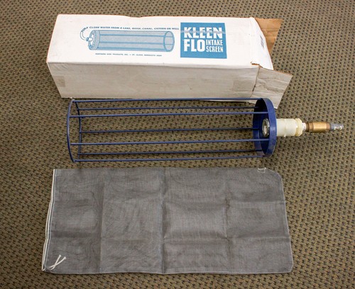 Kleen-Flo Irrigation Filter Screen Lake Pump Frame, Filter, and ...