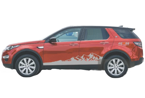 Mountain Graphics Car Sticker For Land Rover Freelander Side Door ...