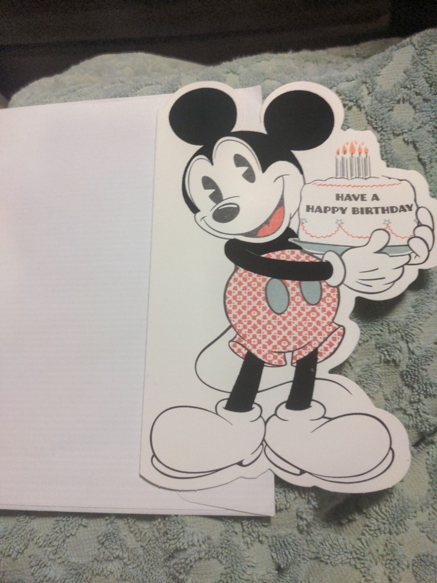 Mickey Mouse Card Templates Editable Mickey Mouse 1st Birthday