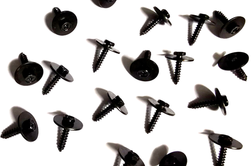 50x Self Tapping Tapper Screw & Washer Phillips Hex Head 7mm for Cars ...