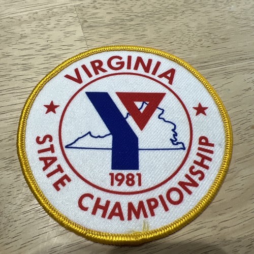 Vintage 1981 Virginia YMCA state champion patch | eBay