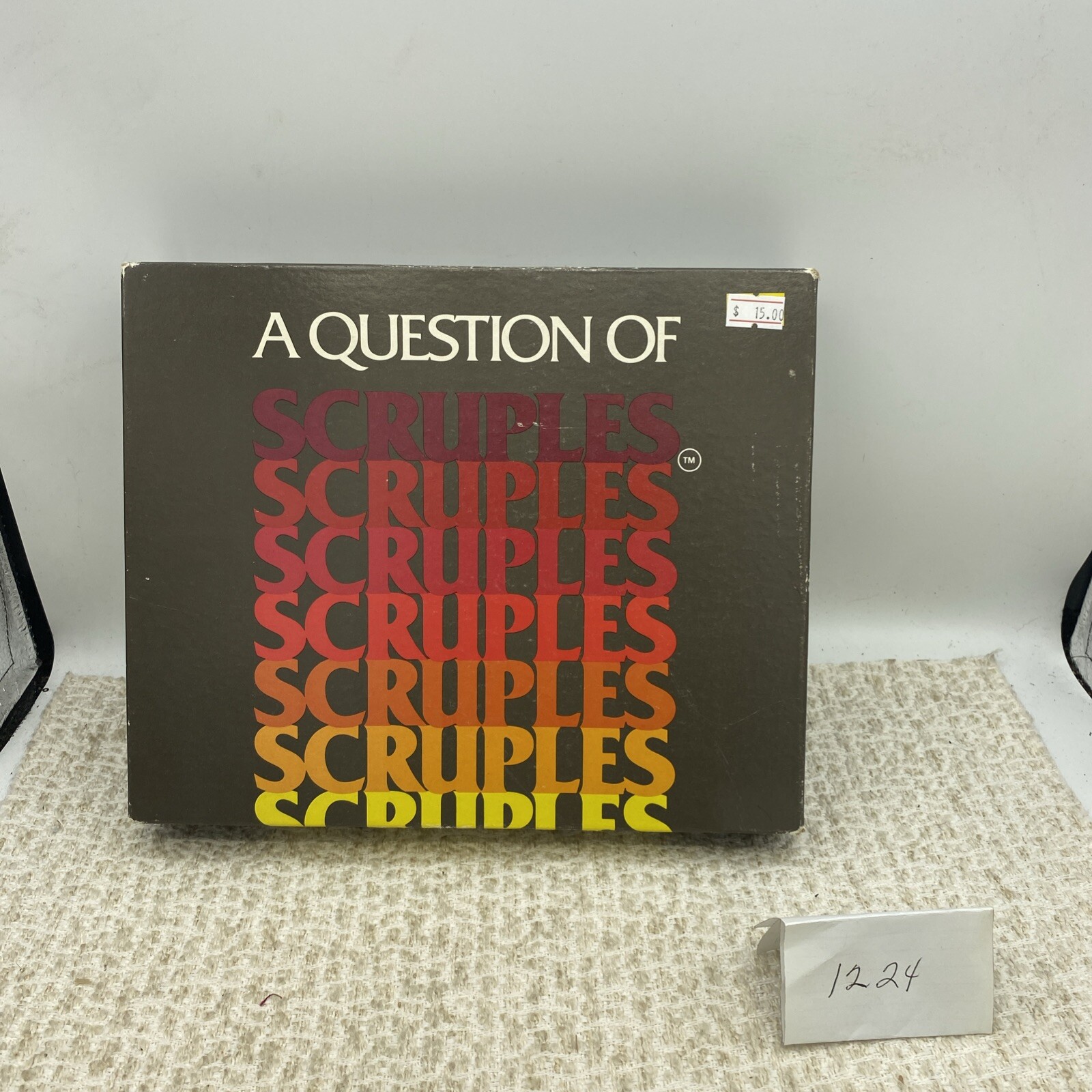 Scruples The Game of Moral Dilemmas Vintage 1984 Card Game | eBay