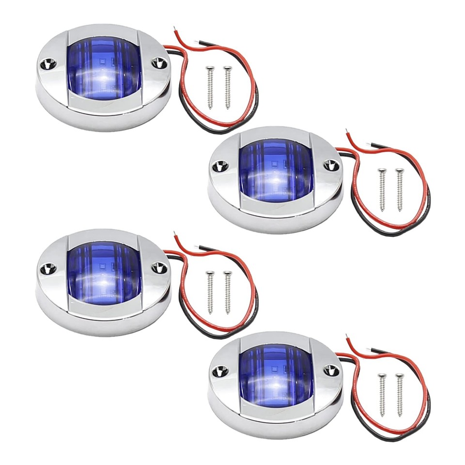 4pcs Marine Courtesy Lights Led Boat Lights Boat Deck Lights Interior ...