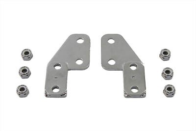 V-Twin 31-1268 Chrome License Plate Frame Bracket Kit for Touring 97-08 ...