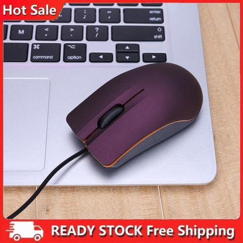 USB 3D Wired Optical Mini Mouse Mice For PC Laptop Computers purple | eBay