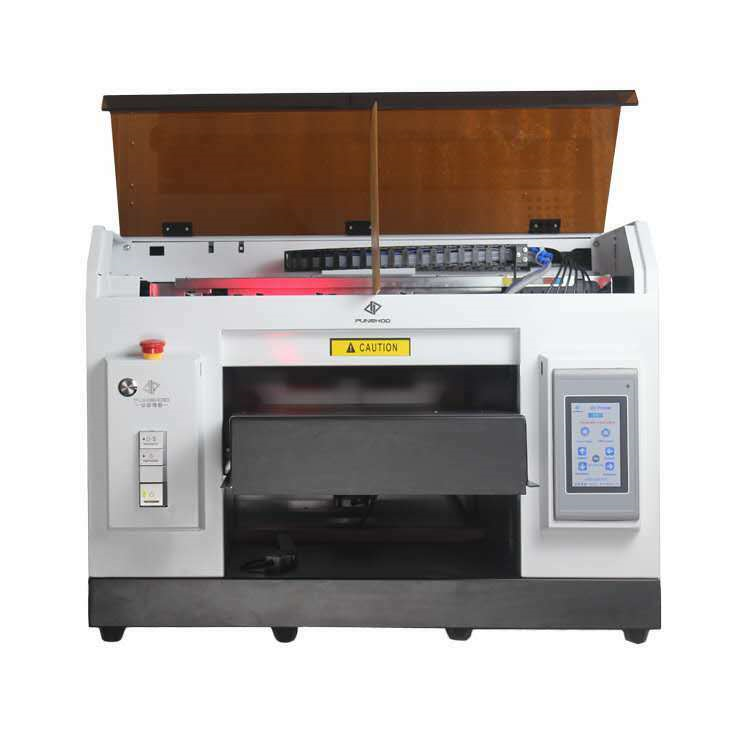 ACHI A3 UV Printer Epson 1390 Flatbed Cylindrical Glass Metal Rotation ...