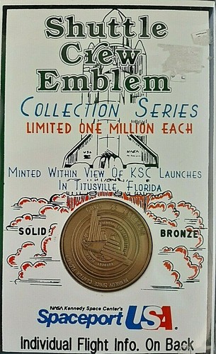 1989 Medallion, Shuttle Crew Emblem Collection Series, STS33 | eBay