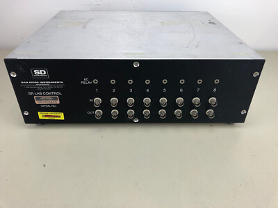 San Diego Instruments SR-Lab Control —— Startle Response System ...