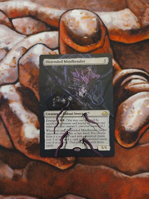 Magic the Gathering Distended Mindbender #1 Hand Painted Unique Custom ...
