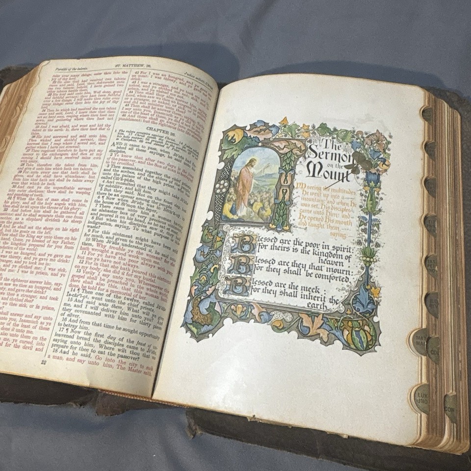 The Illuminated Bible Indexed KJV Red Letter The Good Samaritan Edition ...