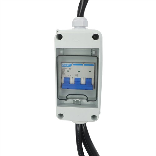 MCB 3 PHASE SPLITTER DISTRIBUTION BOX - 32A 5 Pin to 3x 16A 3 Pin CEE ...
