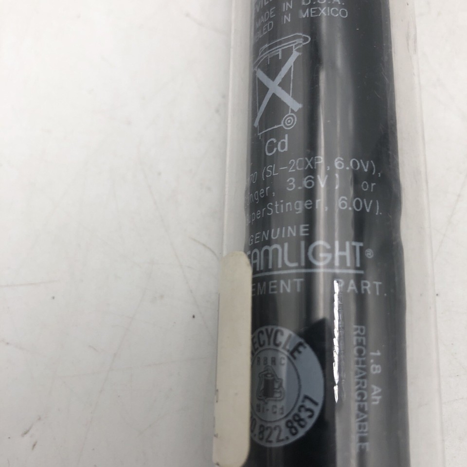 Streamlight 75175 Rechargeable NiMH Battery Stick For Stinger | eBay