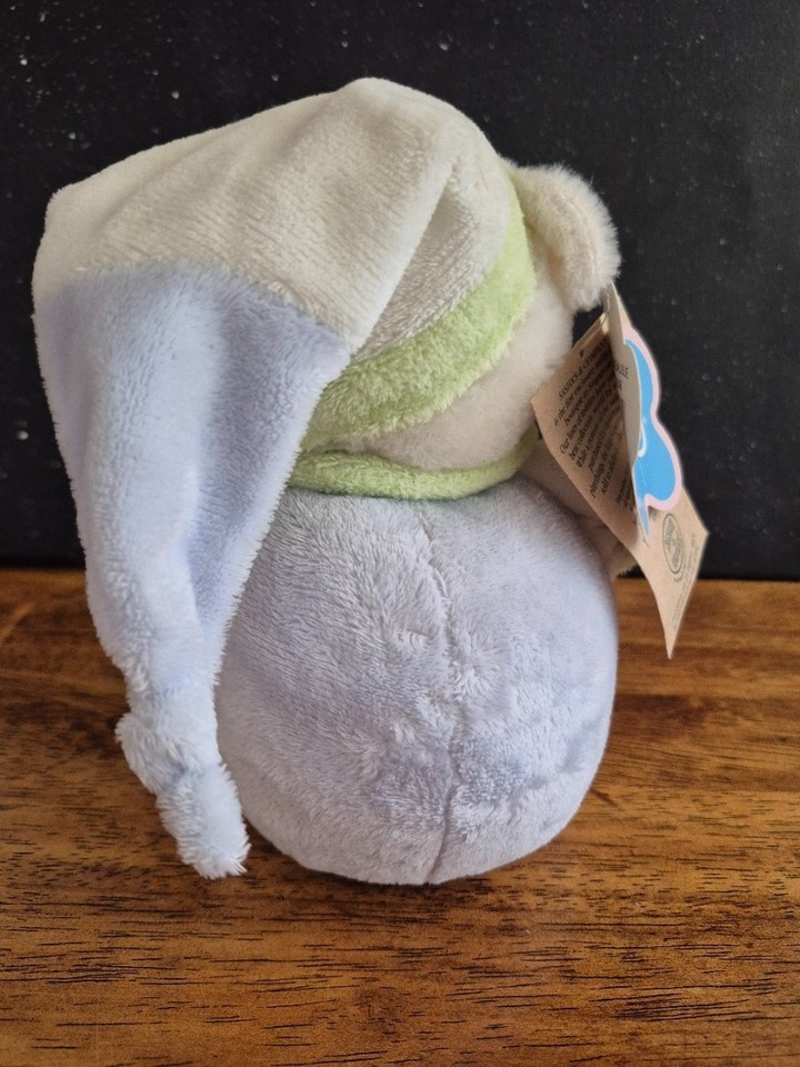 Aurora World Blue Comfy Bear with chime plush. Like new with tags ...