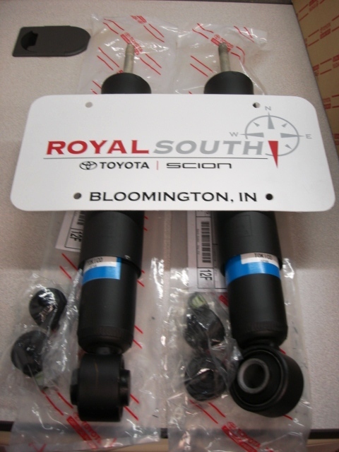 Toyota 4Runner Front & Rear Shocks Strut Set Genuine OEM OE (W/O REAS ...