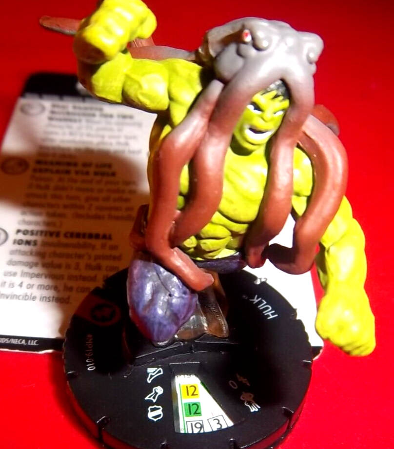 Heroclix GAMMA CHARGE HULK M19-010 GEN CONVENTION EXCLUSIVE LE ...