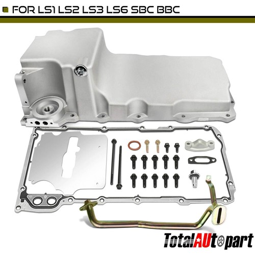 LS Swap Retrofit Low Profile Oil Pan Kit for GM LS2 LS1 LS3 Engine 55 ...