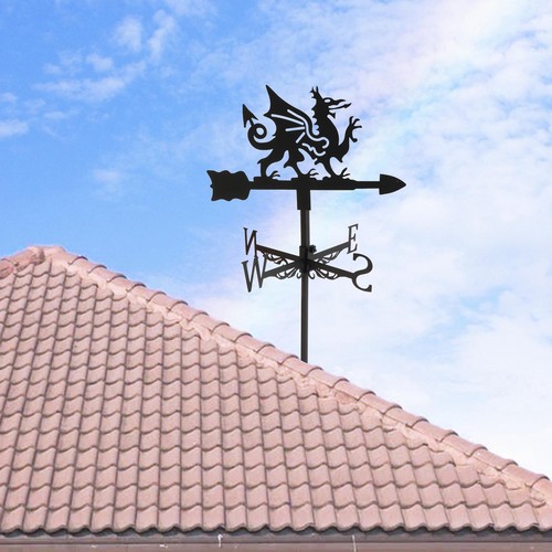 Roof Mount Weathervane Wind Direction Indicator for Farm Scene Decor ...