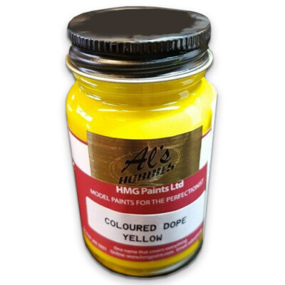 HMG Model Aircraft Quick Drying Cellulose Coloured Dope 60 ml Jar ...