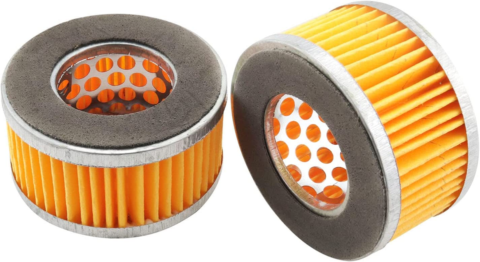 2 PCS Air Compressor Filter Elements – Replacement Intake Paper Filters ...