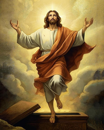 DIY Paint by Numbers Jesus, Christianity Adults' Paint-by-Number Kits ...