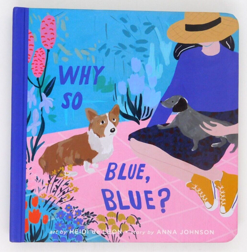 Book Children Why So Blue Blue Anna Johnson Corgi Heidi de Leon ...